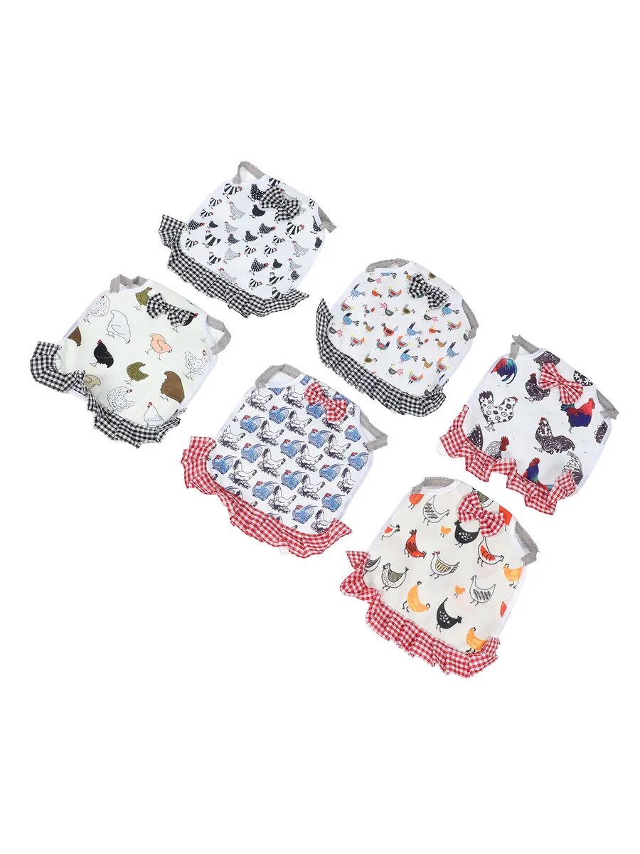 6 шт. седло для курицы дышащее полное защитное без запаха