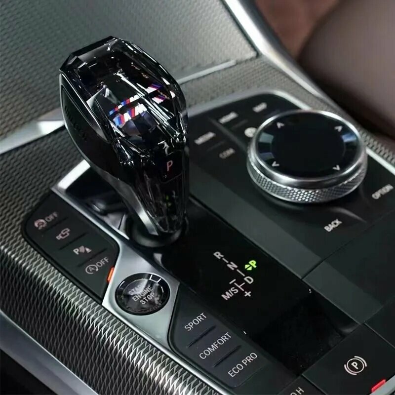 Хрустальная ручка переключения передач для BMW G20 G28 G21 G22 G23 G26 iX3 G08 X4 G02 X5 G05 Crystal, рычаг переключения передач, аксессуары для ручки, Ручка переключения передач