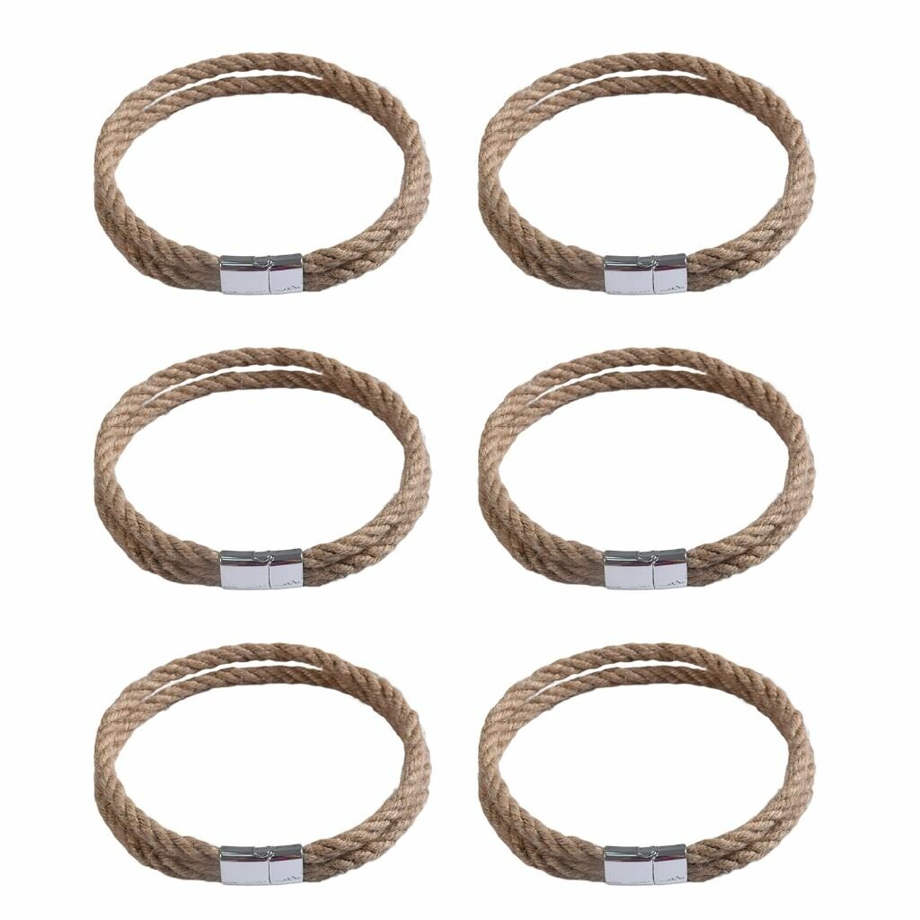 6 частей магнитной пряжки, стяжная веревка без перфорации-тип D