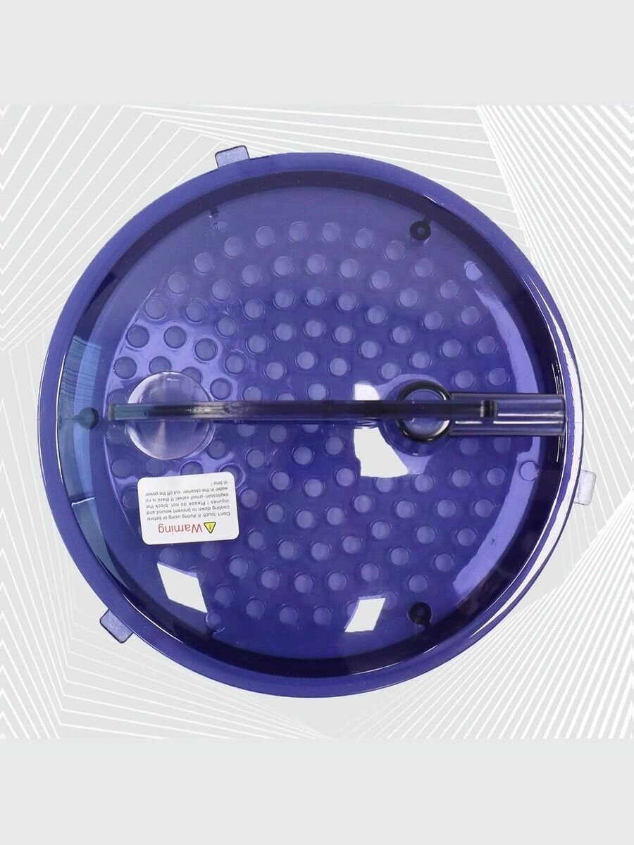 Крышка для парового сауны, предназначенная для использования с аппаратом объёмом 2,5 л