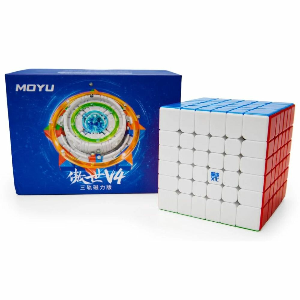 Кубик Рубика магнитный MoYu AoShi 6x6 v4 Magnetic Triple-Track (Magnetic + Ball-Core)