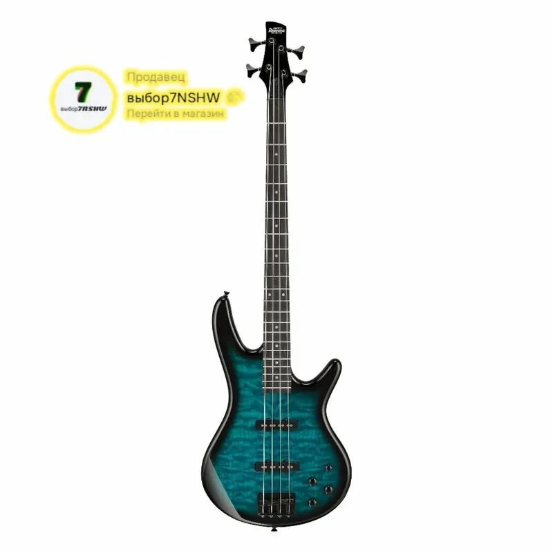 Ibanez Электрогитара GSR280QA 4-струнная, корпус Клен