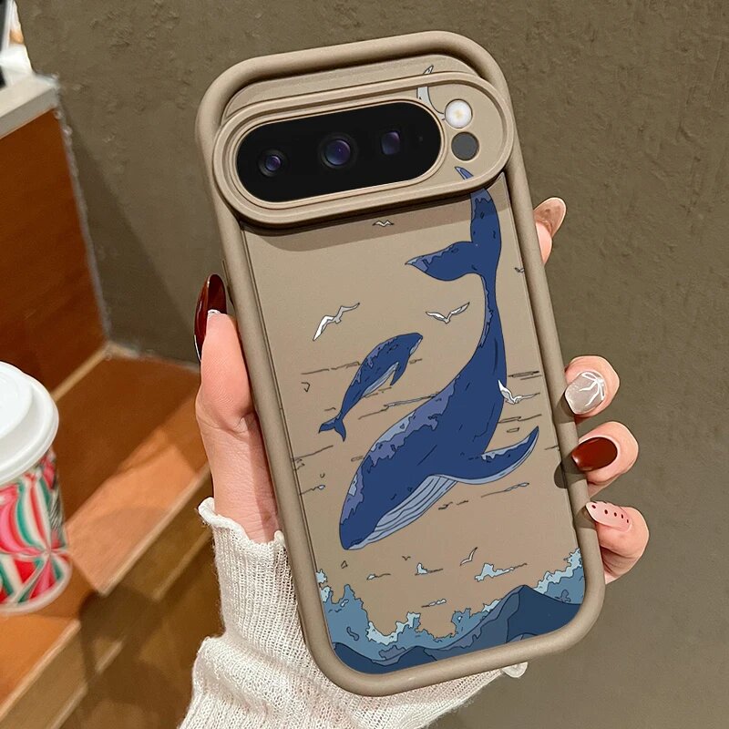 Чехол Google Pixel 7 Pro, Coffee, силикон