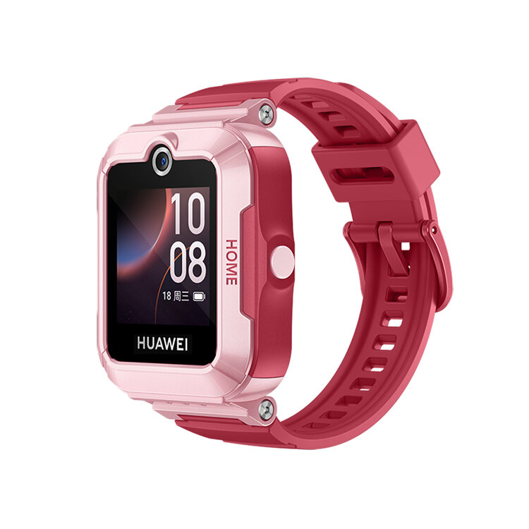Детские умные часы HUAWEI Kids Watch 5, coral red, IPX8 водонепроницаемость, бесшовные звонки, офф-л