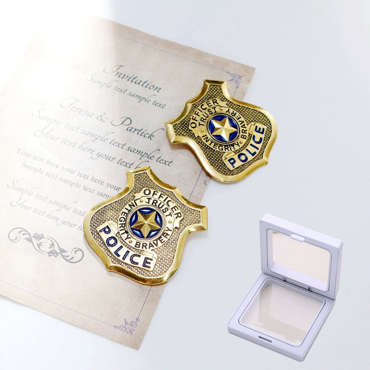 MINISO Джуди Фокс Ник Полицейская Брошь Безумный Кролик из Зверополиса Реквизит для мультфильмов Аксессуары Маленький Подарочный Значок