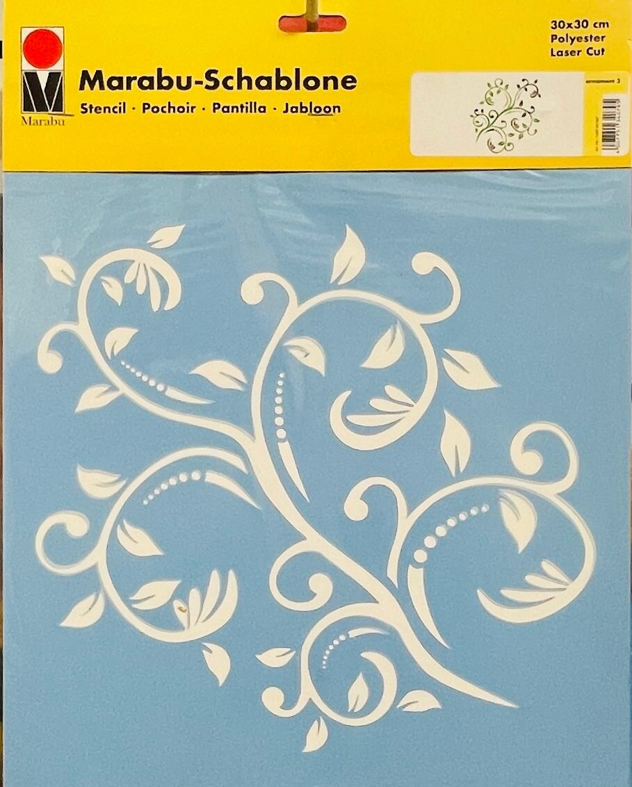 Трафарет Marabu "Орнамент", 30*30 см