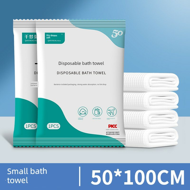 Экстра толстое 50x100 см маленькое ванное полотенце для отелей, 50 штук