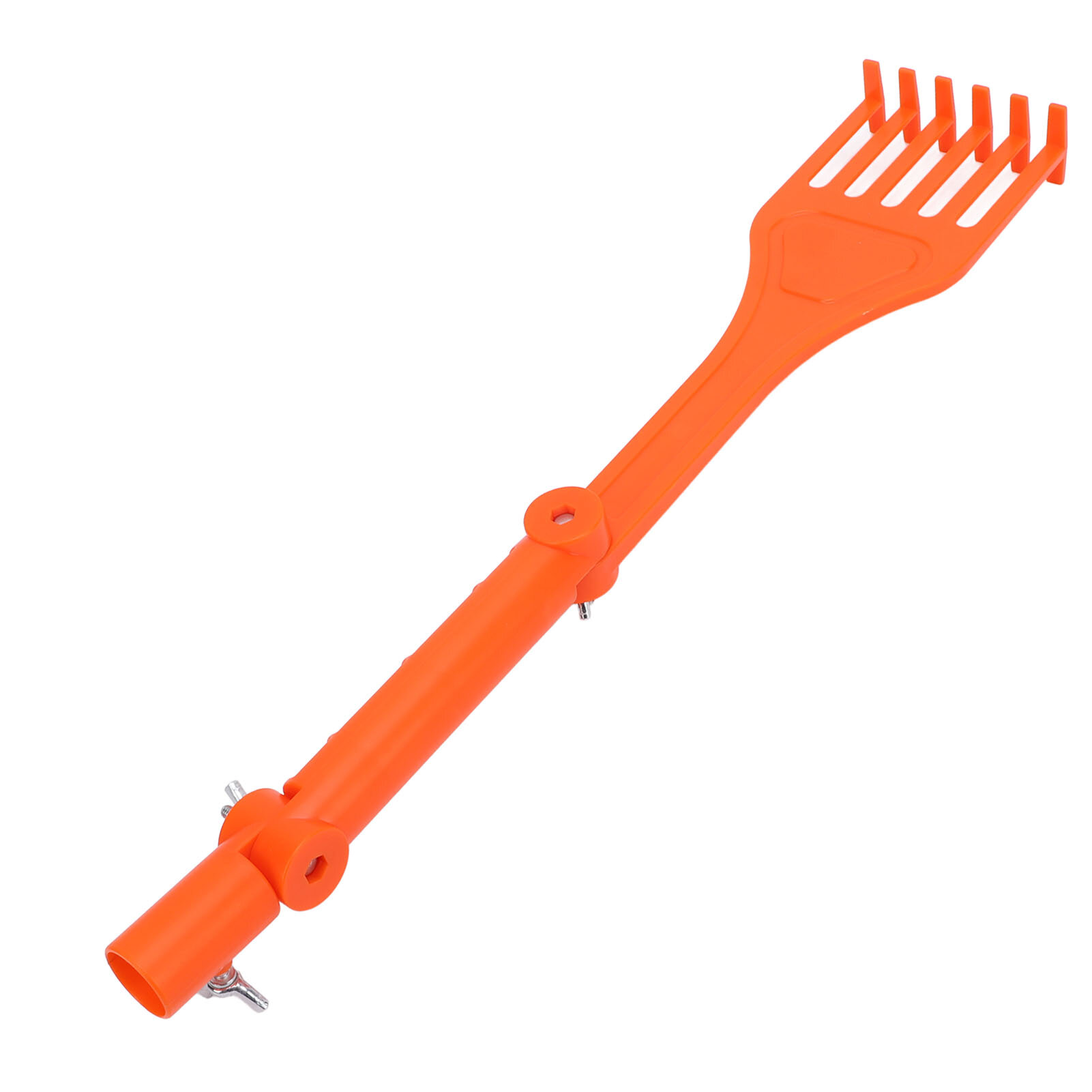 Gutter Cleaning Tool Multifunctional ABS Rotatable Handle Rake for Roof Hard to Reach Areas Leaf Removal