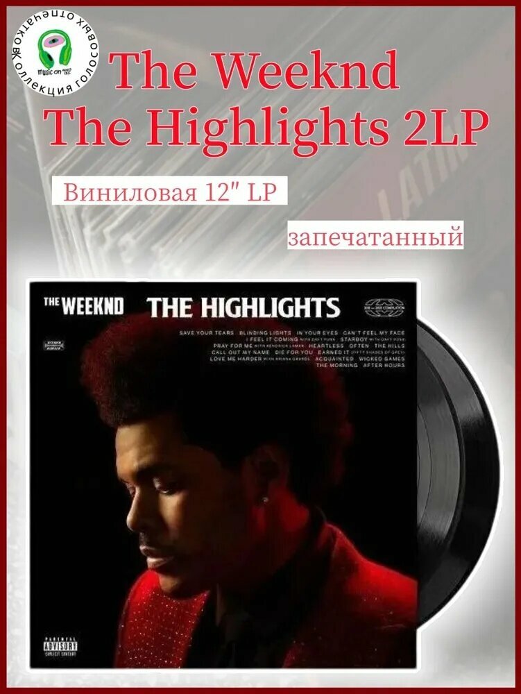Виниловая пластинка The Weeknd The Highlights 2LP