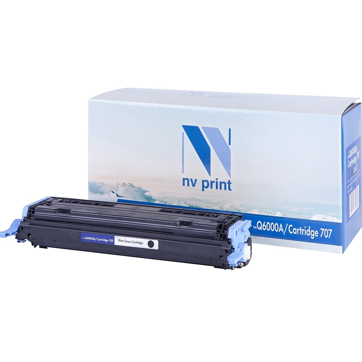 Картридж лазерный NVPrint совместимый HP Q6000A/Can707 черный для LJ Color CM1015MFP/1017MFP/1600/2600N (2500k)