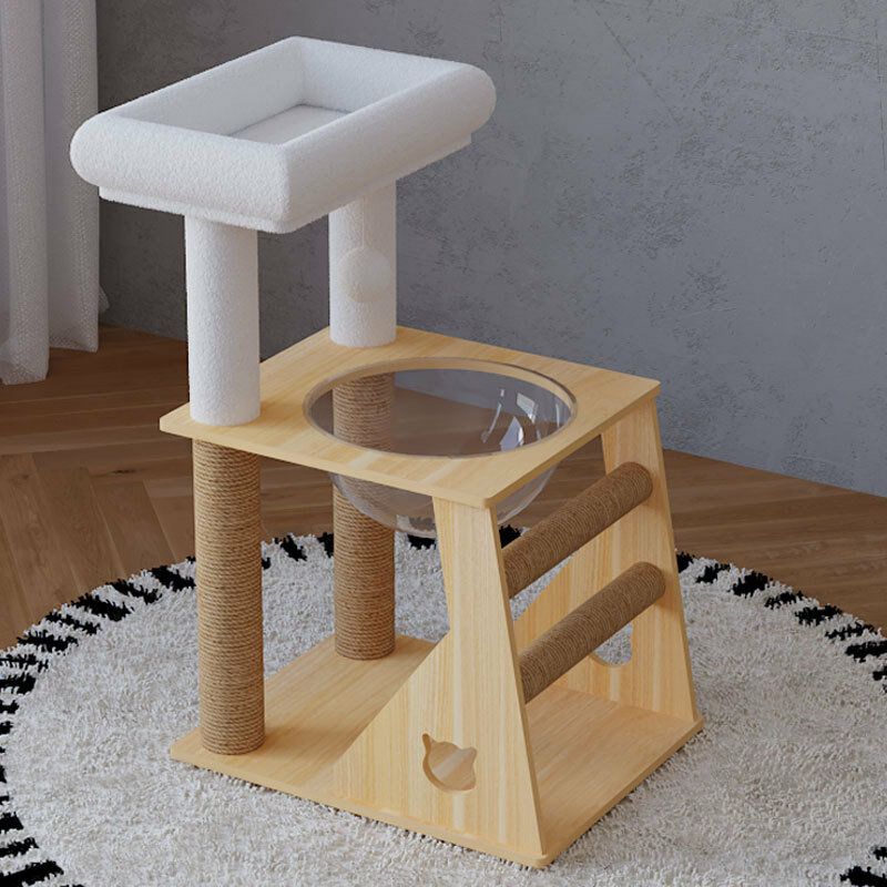 Вилла для кошек, когтеточка для кошек, оптовая продажа платформ для прыжков кошек, кошачье дерево, лазалка для кошек, кошачье гнездо-капсула, товары для кошек, когтеточка.