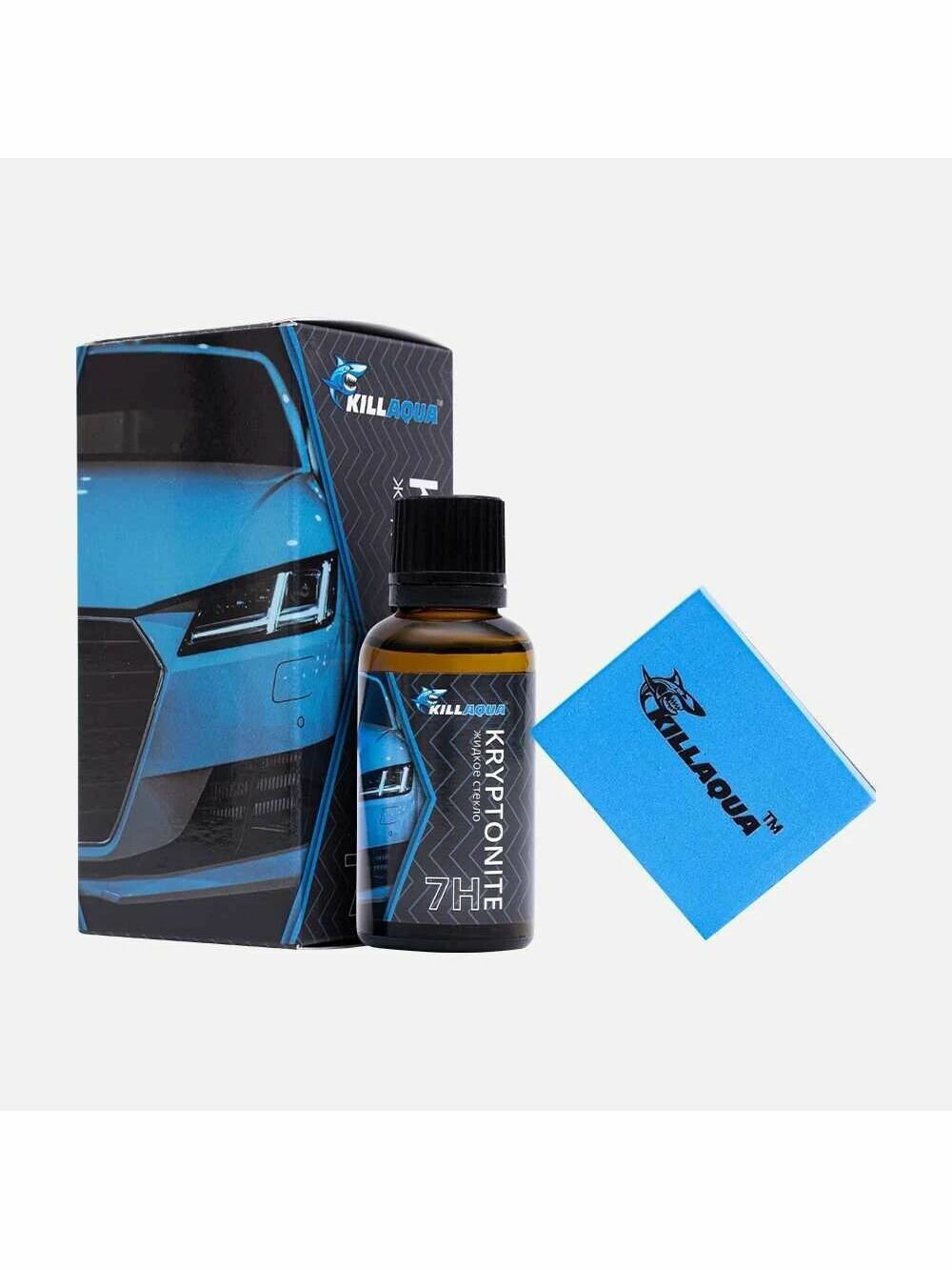 Жидкое стекло для автомобиля killaqua Kryptonite 7H KRPT30