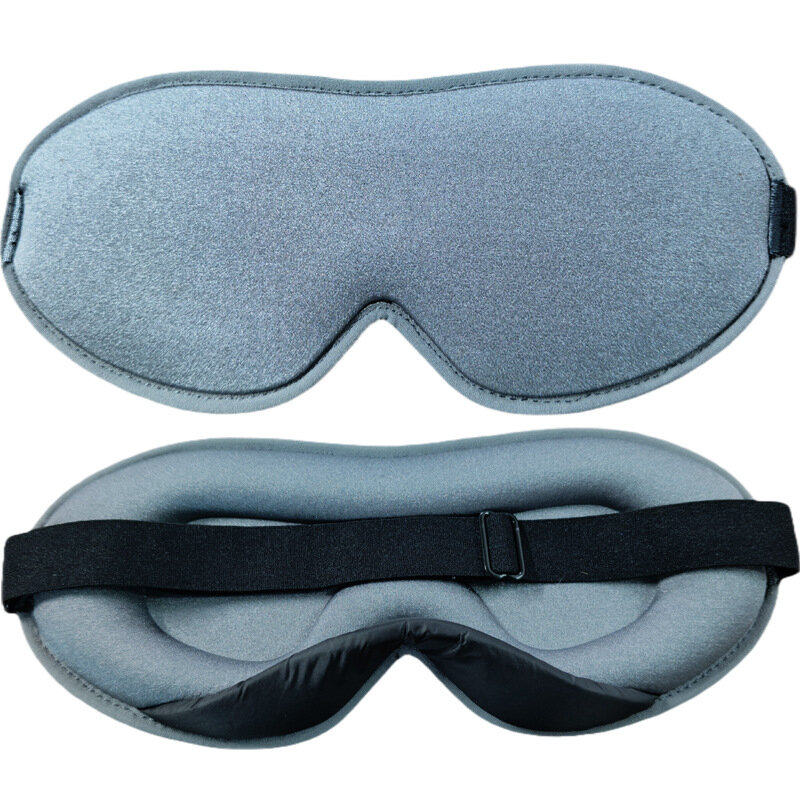 3D маска для глаз в наличии, офисная, для студентов, путешествий, сна, светоизолирующая маска для глаз, лайкра, медленное восстановление, пена с эффектом памяти, маска для сна