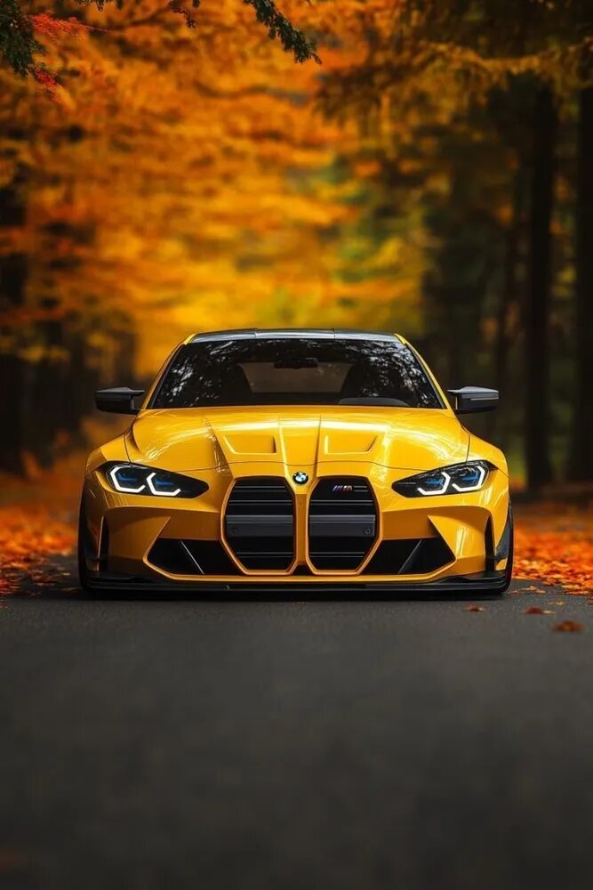 Алмазная Мозаика "машина Бмв / BMW" 40х50 См Алмазная Вышивка / Картина Стразами Подарков / Украшения