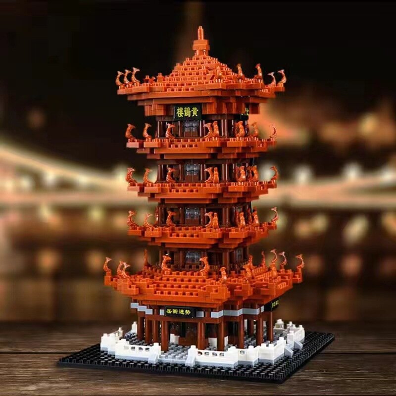 Высокая сложность Гигантский сад Сучжоу 10000-элементный сборный пазл DIY подарок, совместимый с блоками Lego