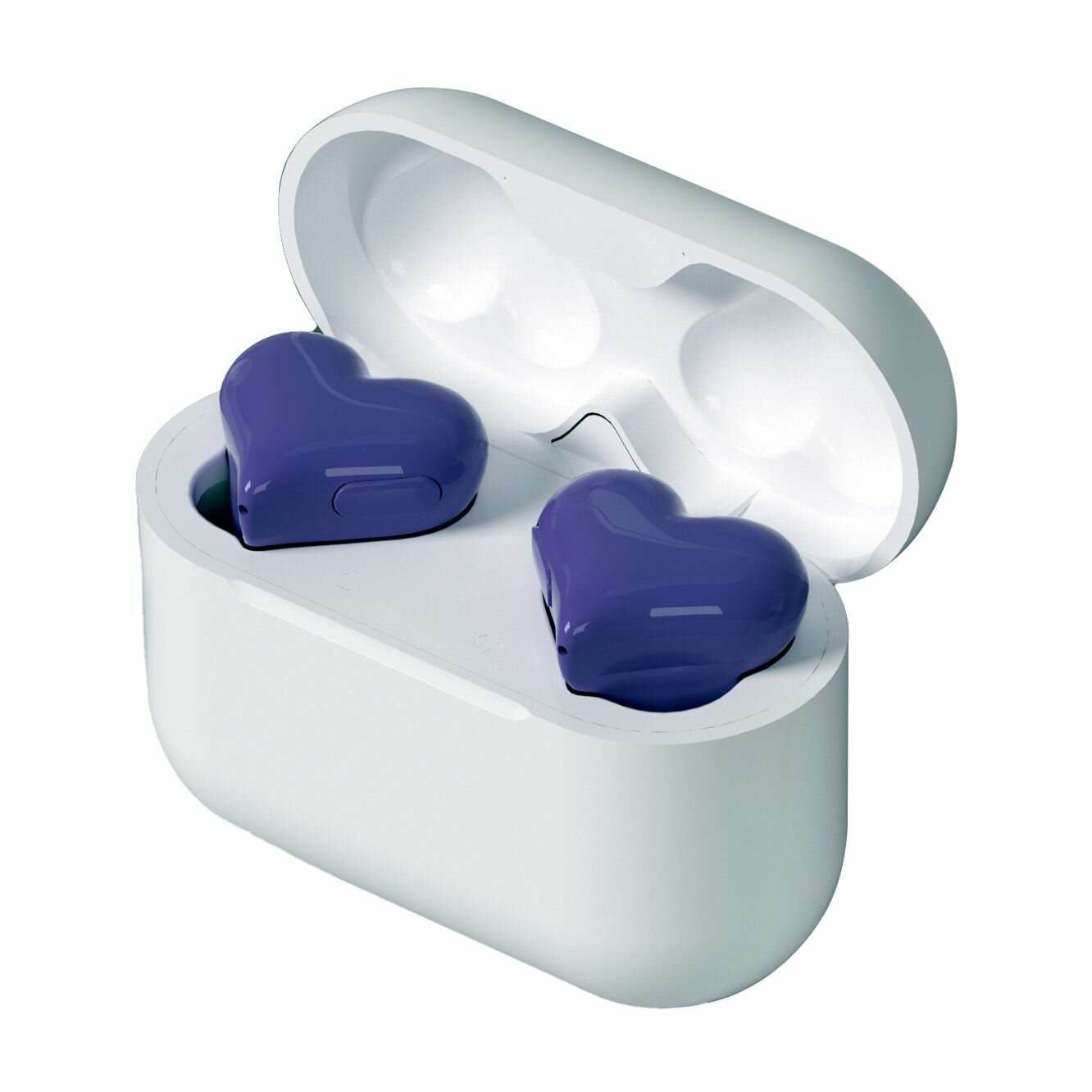 Наушники беспроводные с микрофоном, Bluetooth, Lightning, фиолетовый