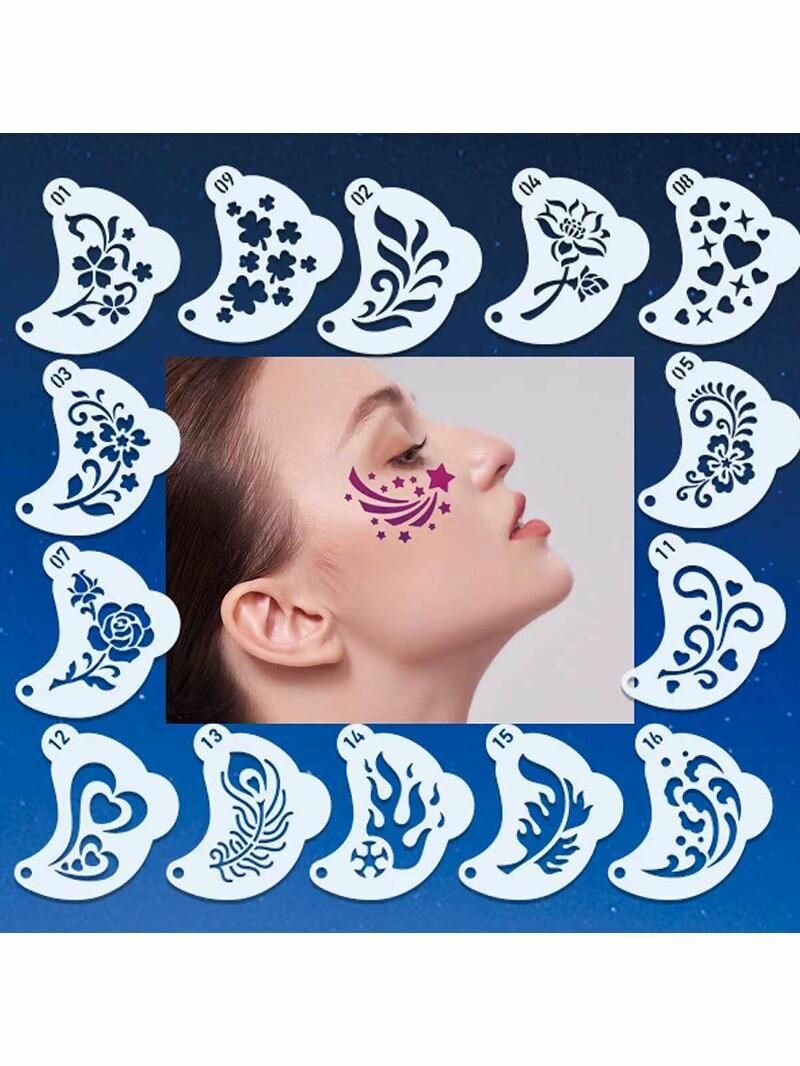 Полая картина для лица