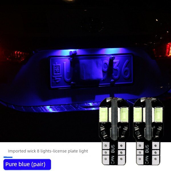 Модифицированная светодиодная подсветка номерного знака, сверхъяркая подсветка номерного знака, указатель поворота T10,