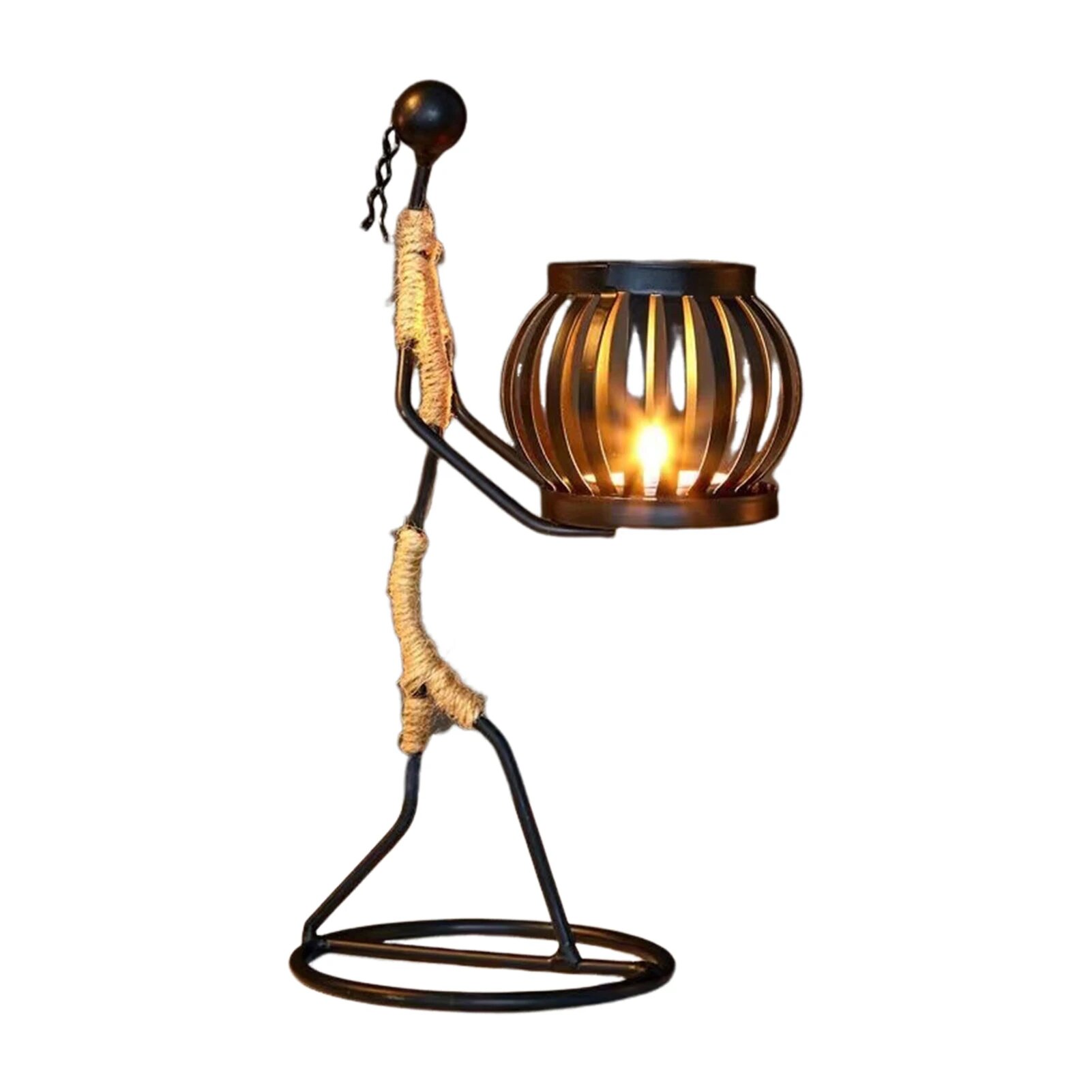 Кованые железные подсвечники H