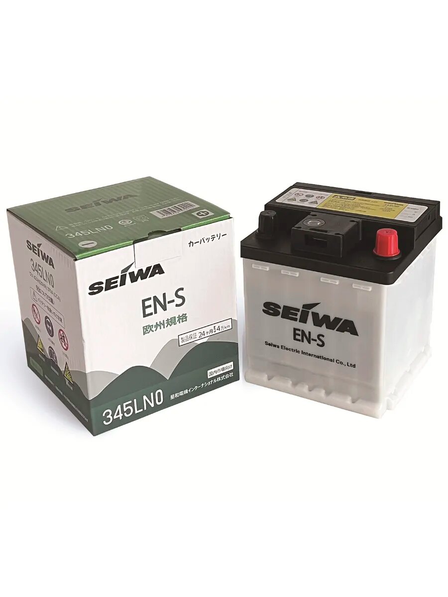 Аккумулятор SEIWA EN-S 345LN0 12V 42Ач обр. пол.