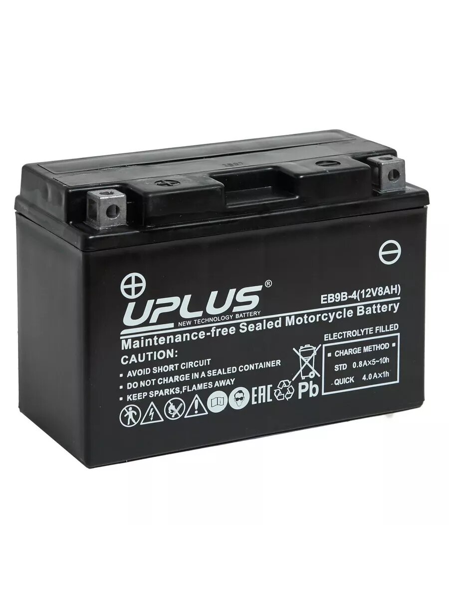 Аккумулятор Leoch UPLUS EB9B-4 12V 8Ач прям. пол.