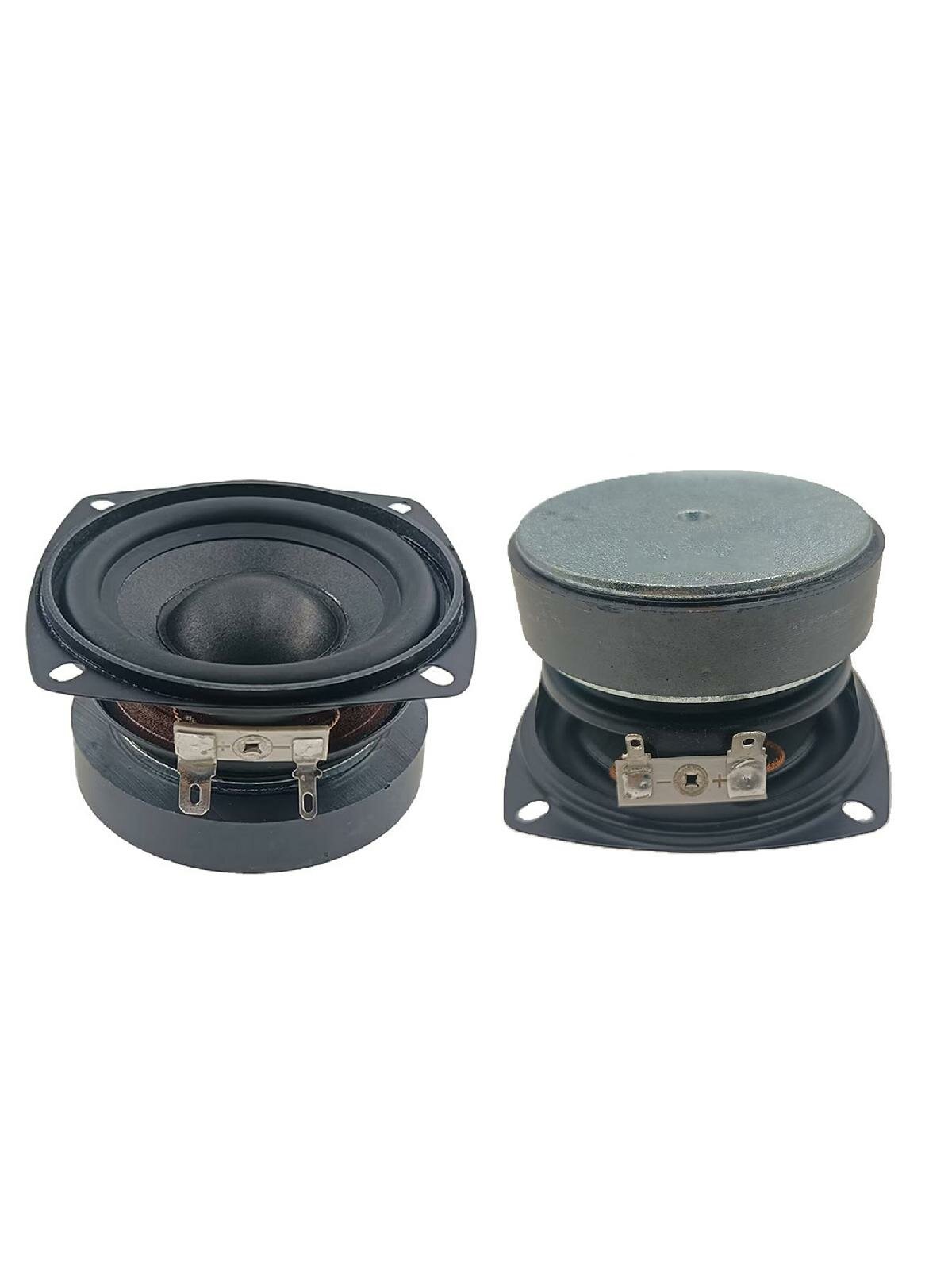 3-дюймовый сабвуфер, 4-омный полнодиапазонный динамик мощностью 15 Вт