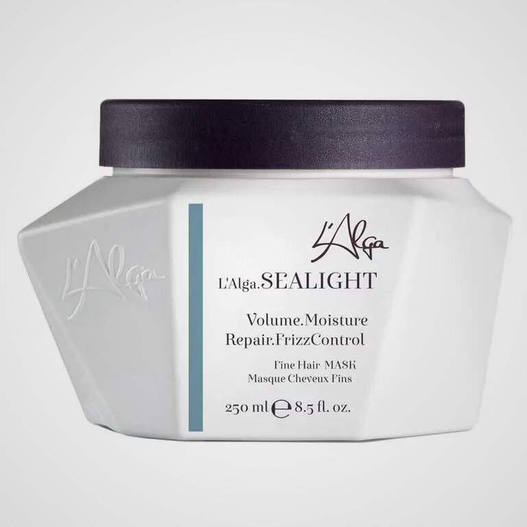 Маска увлажняющая для объема 250 мл L'alga Sealight Fine Hair Mask Маска 250 мл