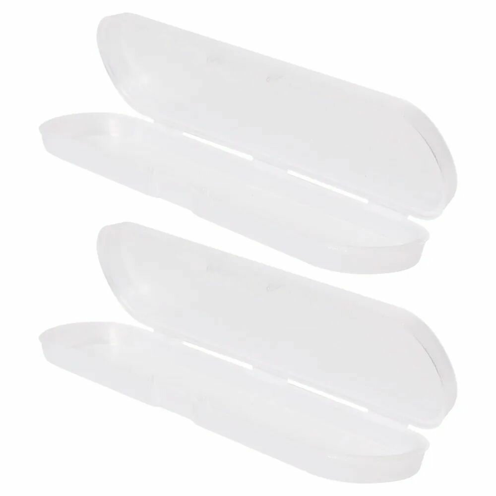 Пластиковый белый футляр для цифрового термометра, небольшой, для хранения