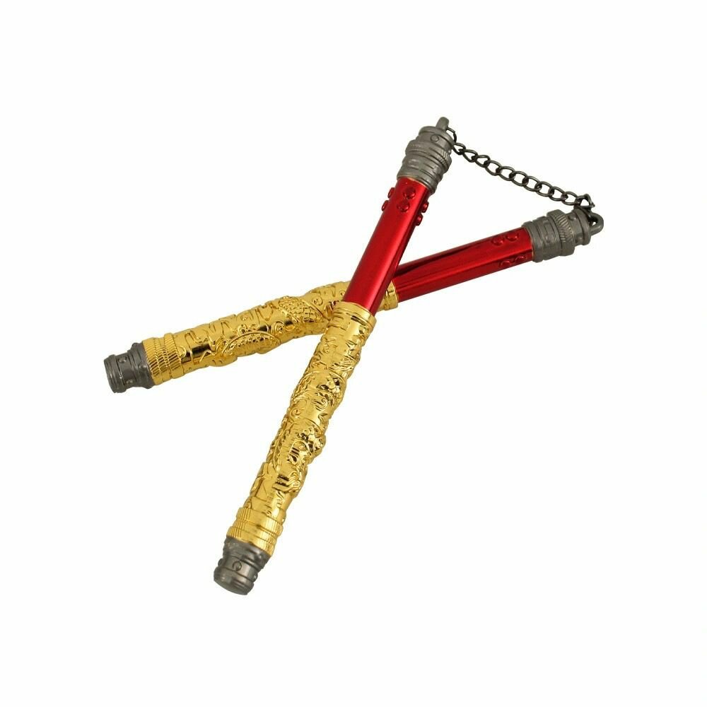 Модель игрушки из сплава, декоративный реквизит, двухсекционный жезл, детский двухсекционный жезл, расширенная версия дракона, технология, семиуровневая сумка