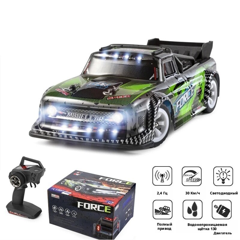 WLtoys 1:28 284131 2,4G Racing Mini RC Car 30 км/ч 4WD электрический высокоскоростной пульт дистанционного управления игрушки для дрифта для мальчиков, подарки для детей