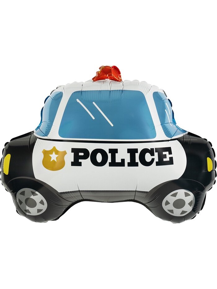 Воздушный шар фольгированный 28" «Полицейская машина»