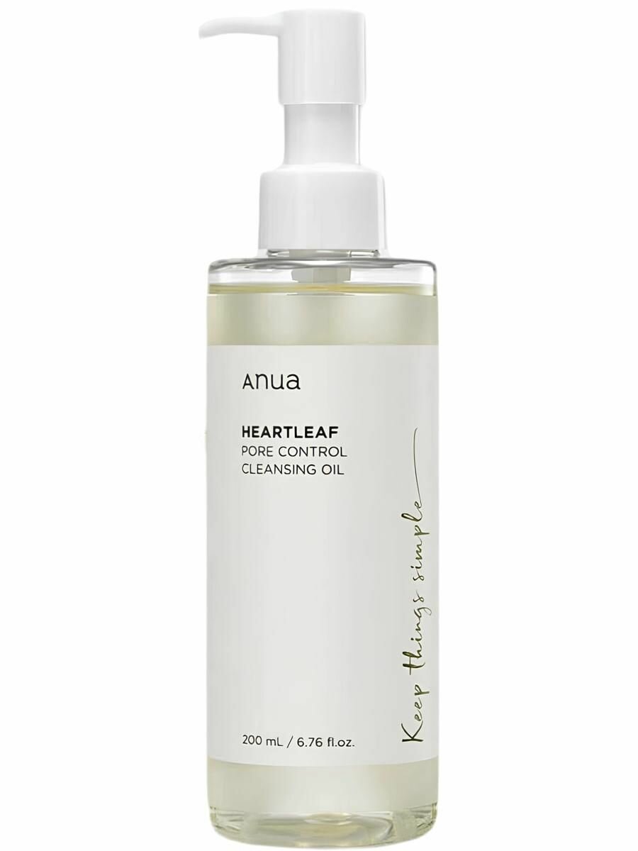 Гидрофильное масло для глубокого очищения пор Heartleaf Pore Control Cleansing Oil