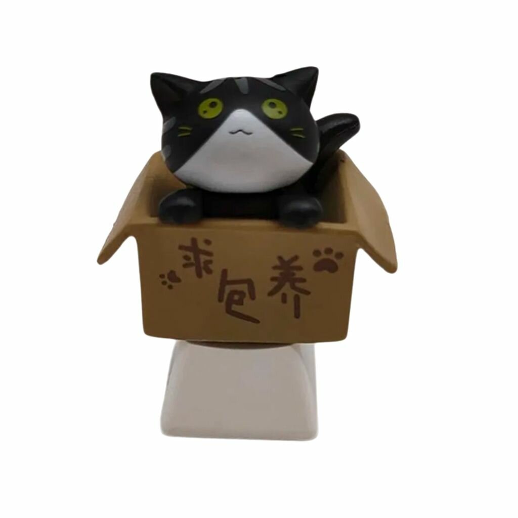 Кошачий брелок для домашней кошки-black cat