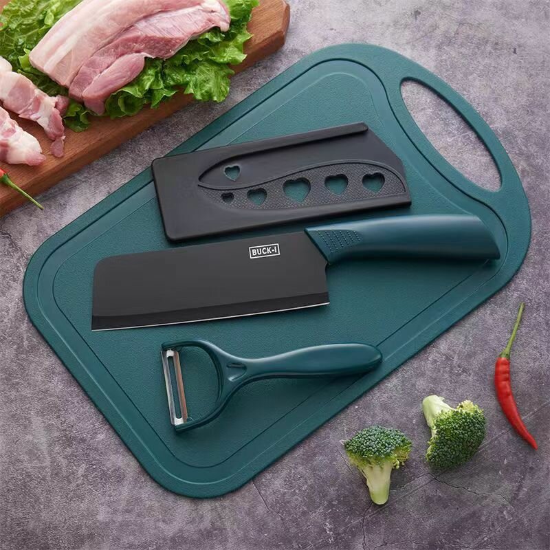 Набор ножей для дропшиппинга, кухонный нож, нож для фруктов, оптовый нож для нарезки овощей, комбинированный набор для дома, подставка для кухонных ножей.