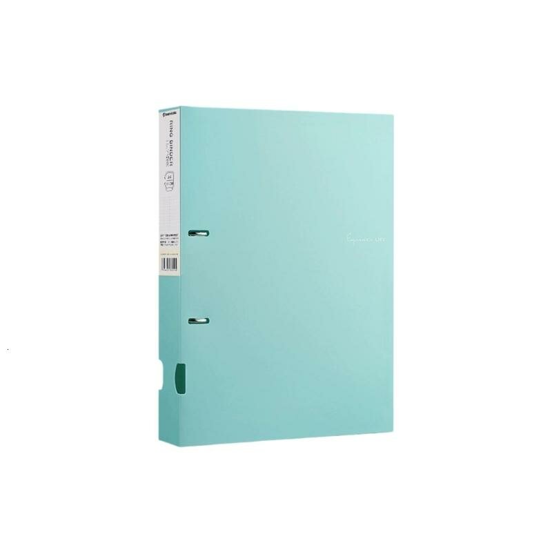 Двухкольцевые водонепроницаемые файлы для документов формата А4, Синий
