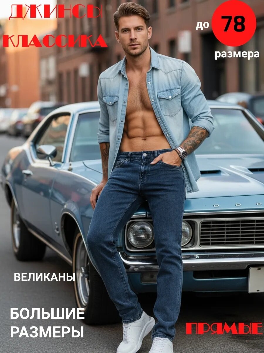 Джинсы классические 