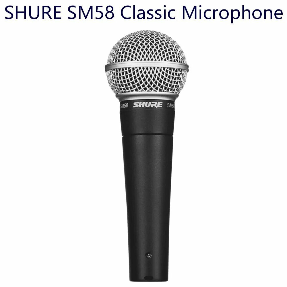Shure Микрофон для живого вокала SM58, черный