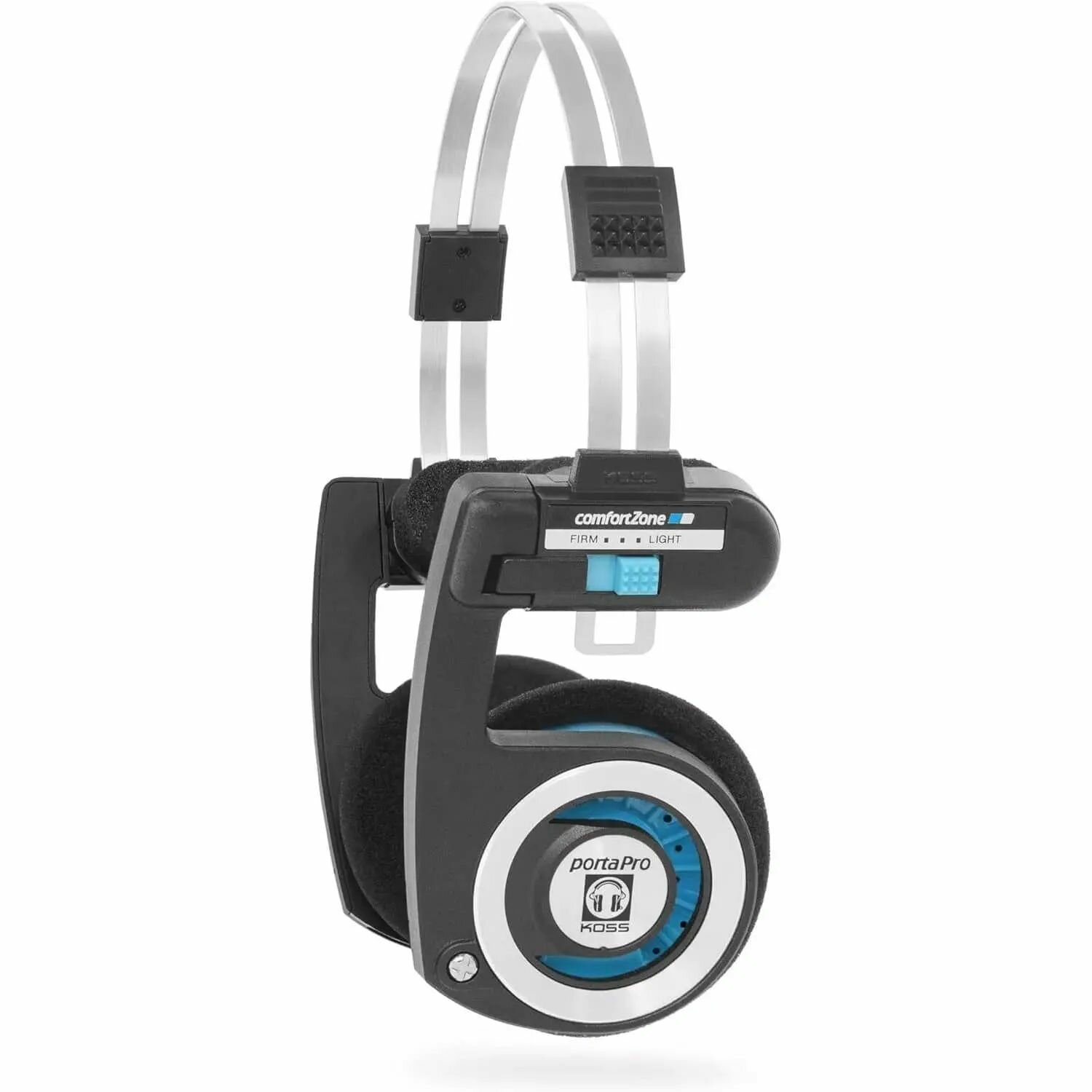 Винтажные беспроводные наушники KOSS Porta Pro Wireless 2.0 складной конструкции, Black/Blue