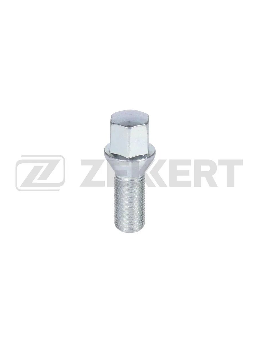 Болт колеса М14x125x28 Цинк конус ключ 17