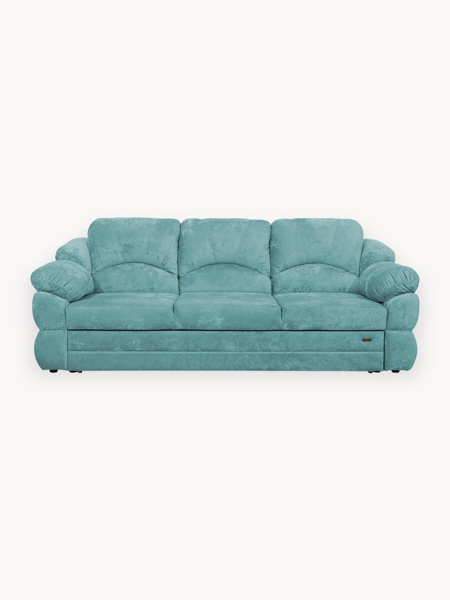 Диван прямой со спальным местом "Легенда-3" от бренда Линия Стиля, габарит 240х102, мебельный бархат