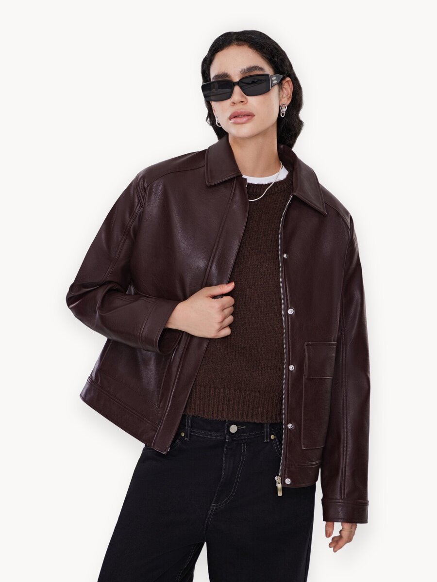 Куртка из эко-кожи