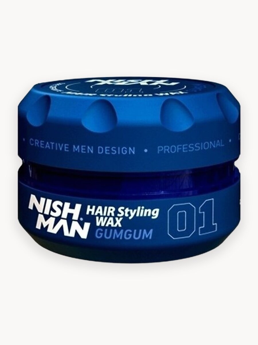 Воск NISHMAN AQUA GUMGUM, для всех типов волос, сильная фиксация