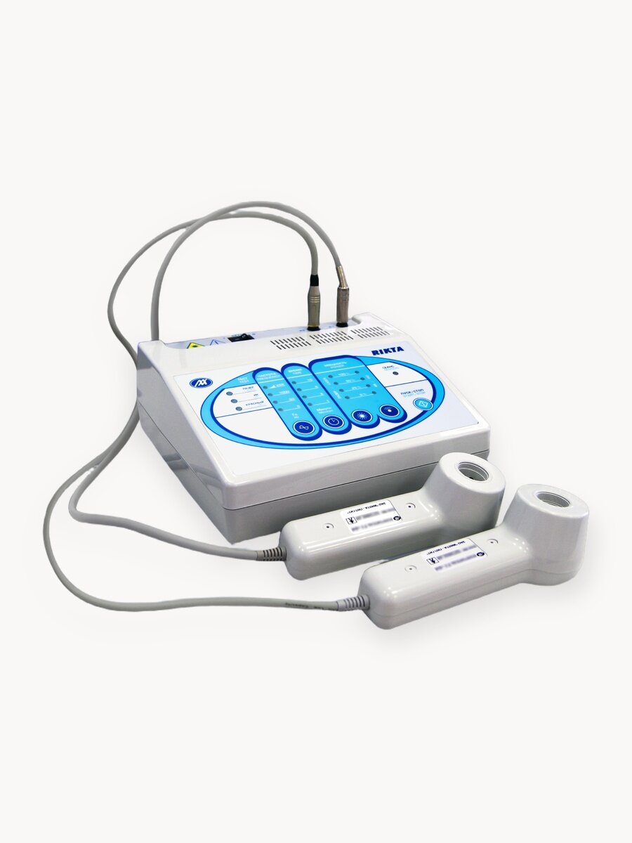 Лазерный терапевтический аппарат РИКТА-04/4 с комплектом оптических насадок КОН-1, физиотерапия, магнитотерапия.