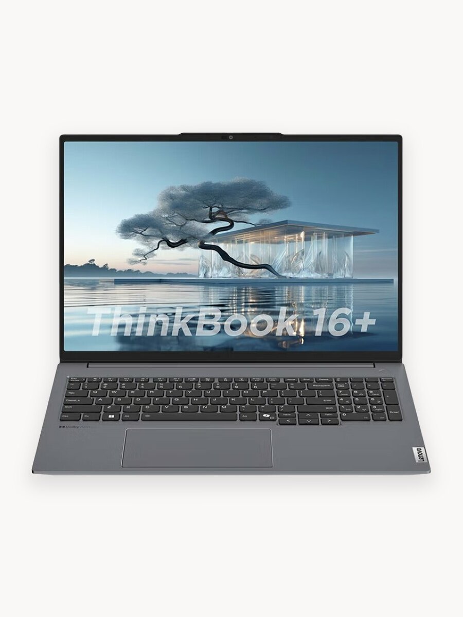 Ноутбук Lenovo Thinkbook 16+ AI, Core Ultra 9-185H, RTX 4060, 32ГБ/1ТБ, 16" 3.2k/165hz, Серый