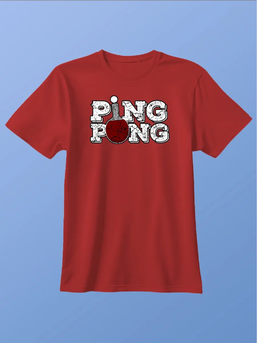 Футболка пинг понг ping pong
