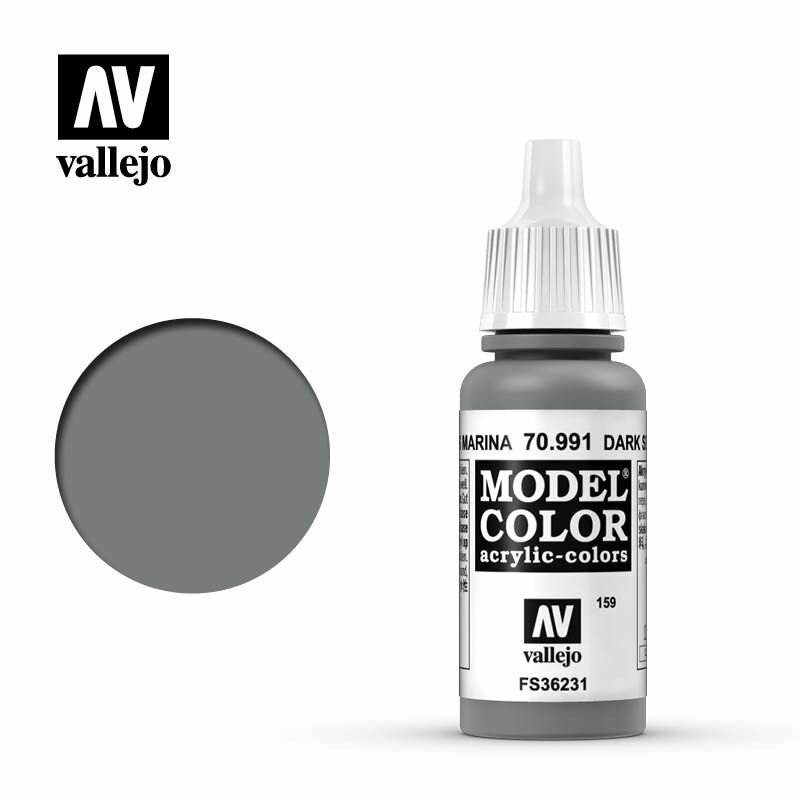 Краска Model Color - Dark Sea Grey 18 ml Vallejo 70991