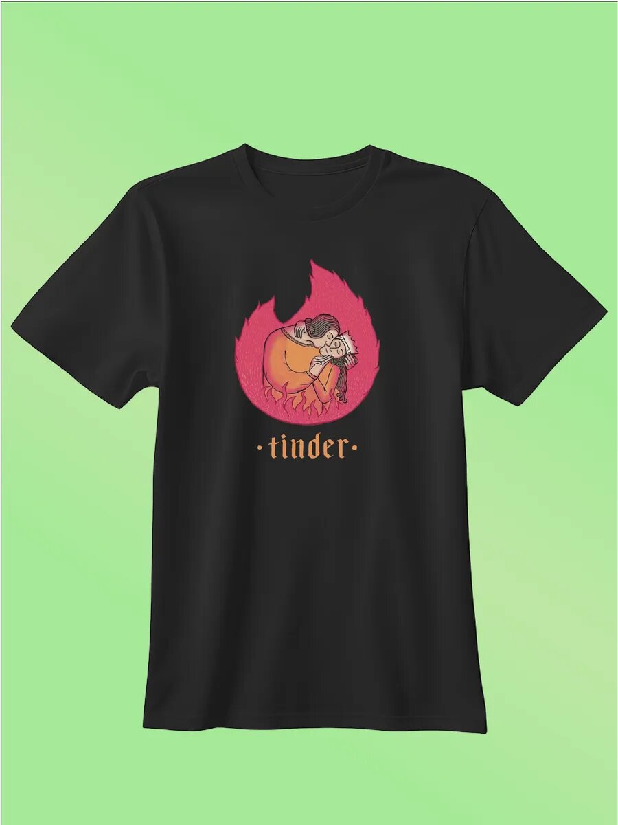 Футболка средневековье тиндер