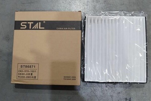 Фильтр воздушный салона кабины STAL ST86871 (AF55884; P500293; 2A5-979-1551; 2A59791551) Komatsu