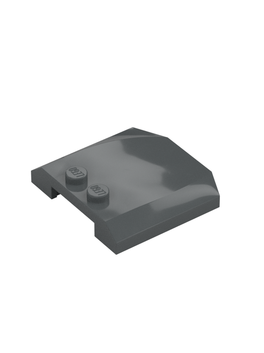 Деталь Lego Wedge 4 x 4 x 2/3 Triple Curved (45677)