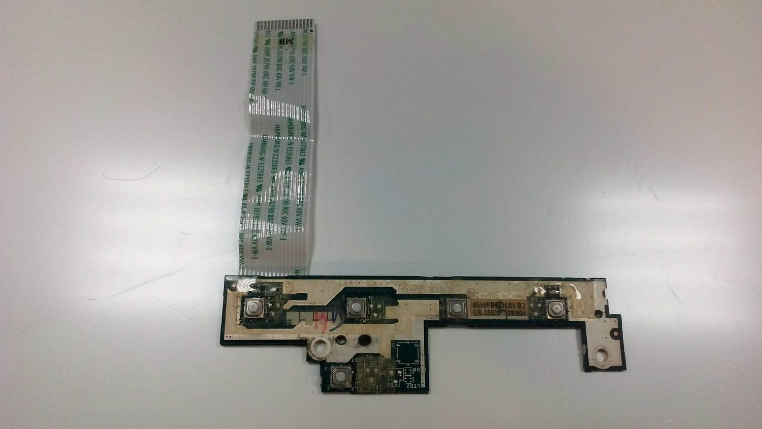 Плата управления (плата кнопок) LS-3553P ICL50 NBX00005H00 Rev:1.0 со шлейфом для Aspire 5710 Ноутбук Acer Кнопки арт. 4637